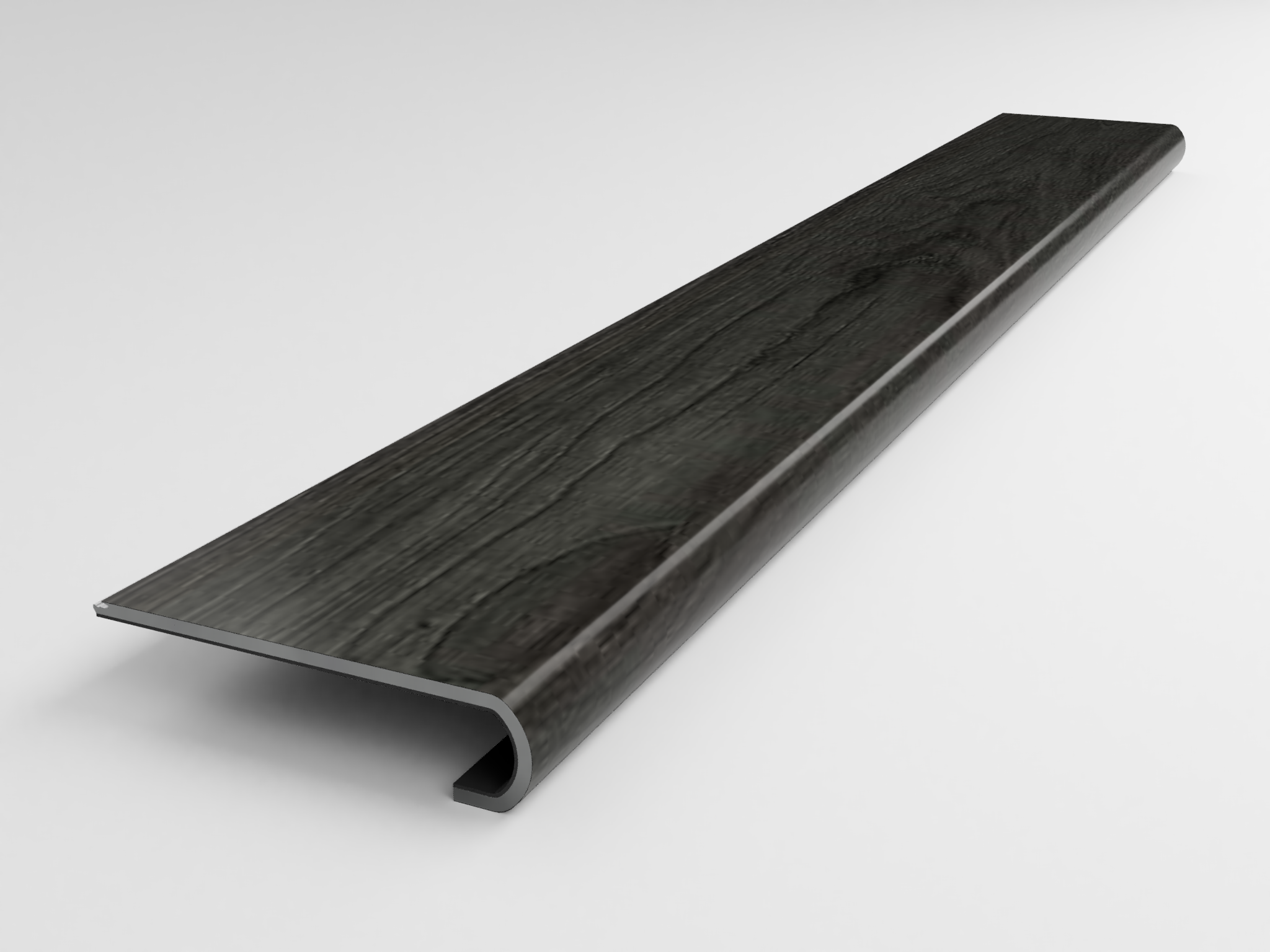 Luxury Vinyl Treads: Lifeproof Vinyl Plank Stair Nosing