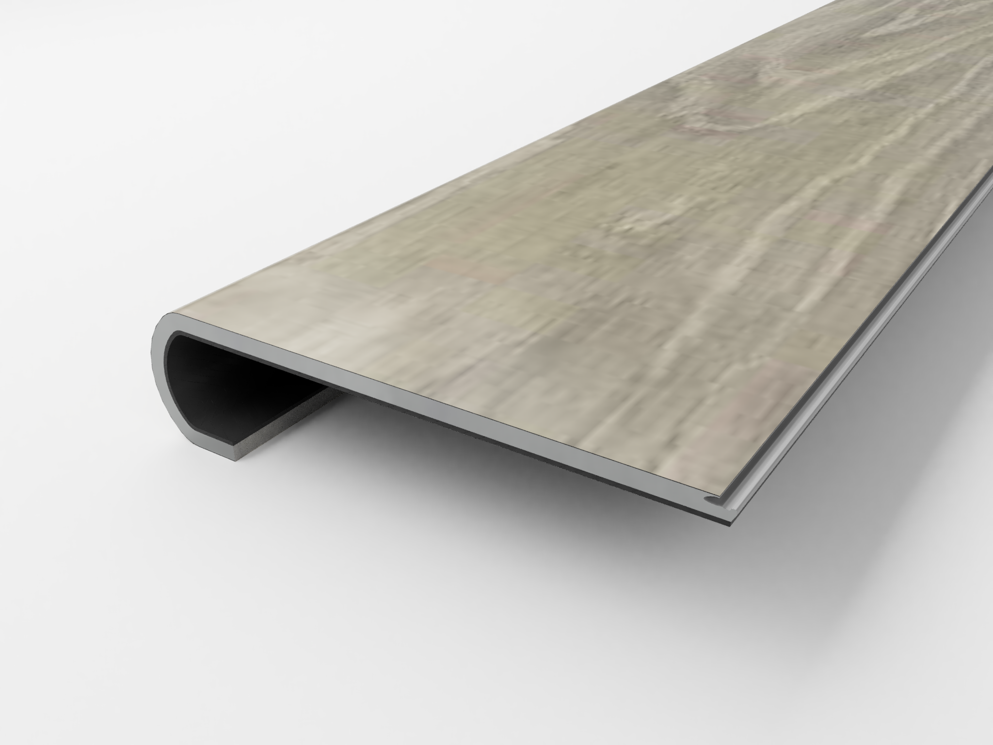 Luxury Vinyl Treads: Lifeproof Vinyl Plank Stair Nosing