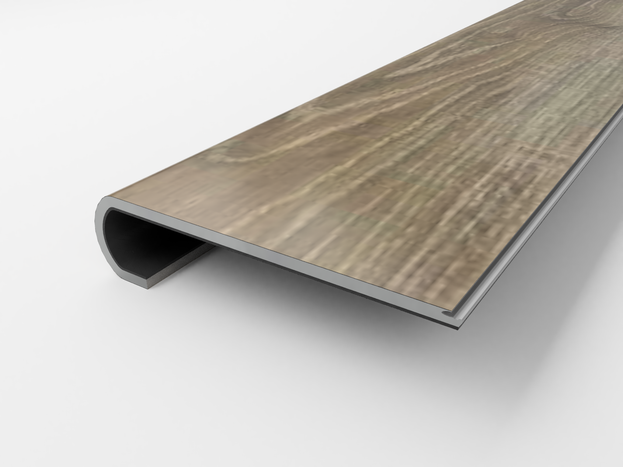 Luxury Vinyl Treads: Lifeproof Vinyl Plank Stair Nosing